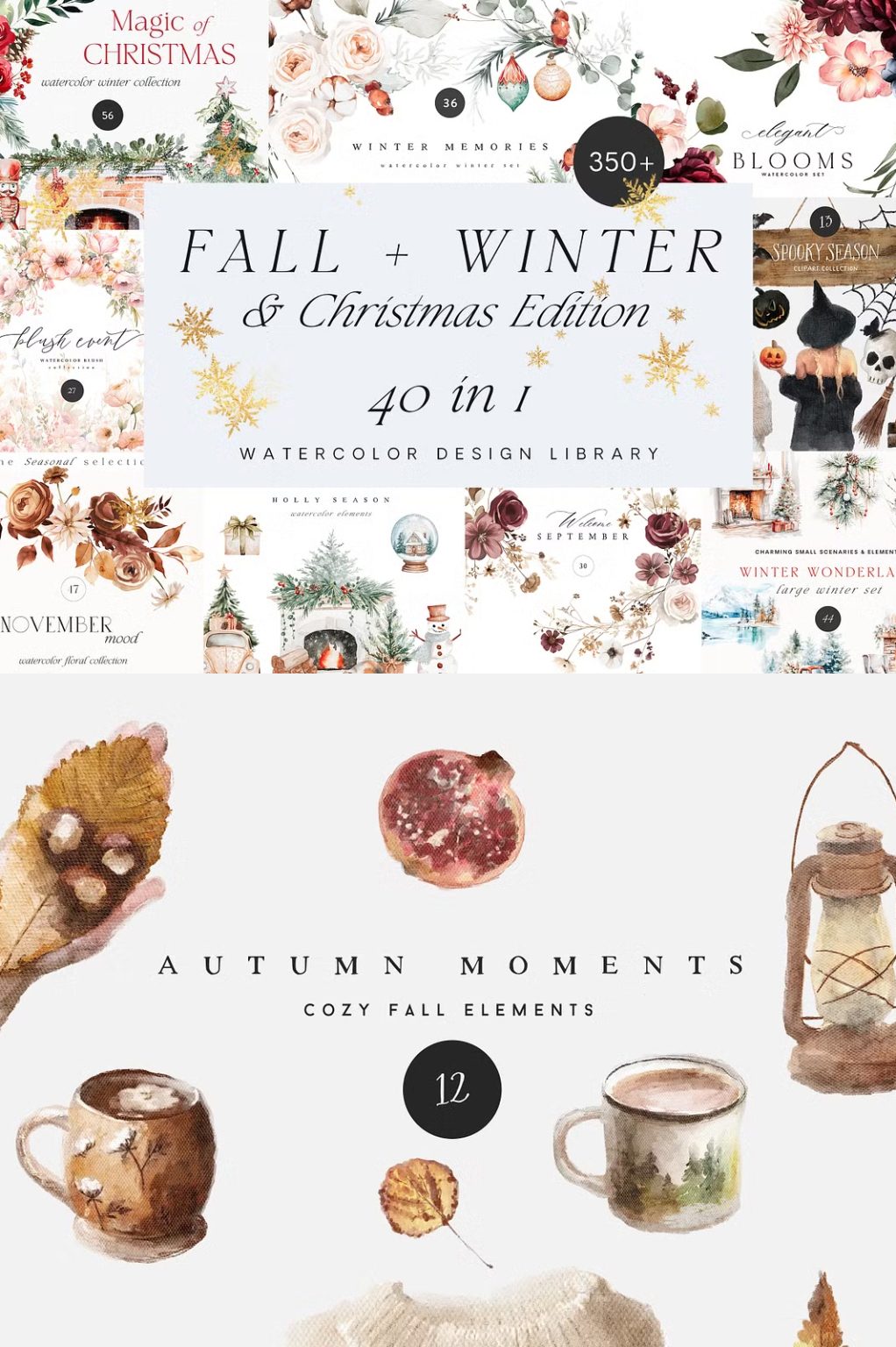 New! Fall + Winter Christmas Edition - Hecavi - Illustrations ...