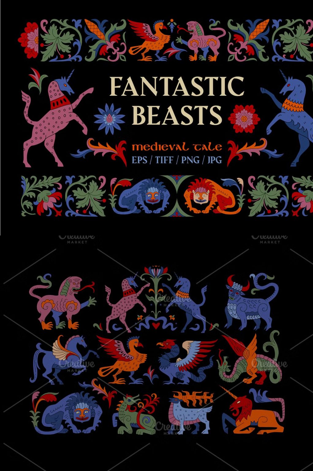 Fantastic beasts 2. Medieval tale - Hecavi - Illustrations Inspiration ...