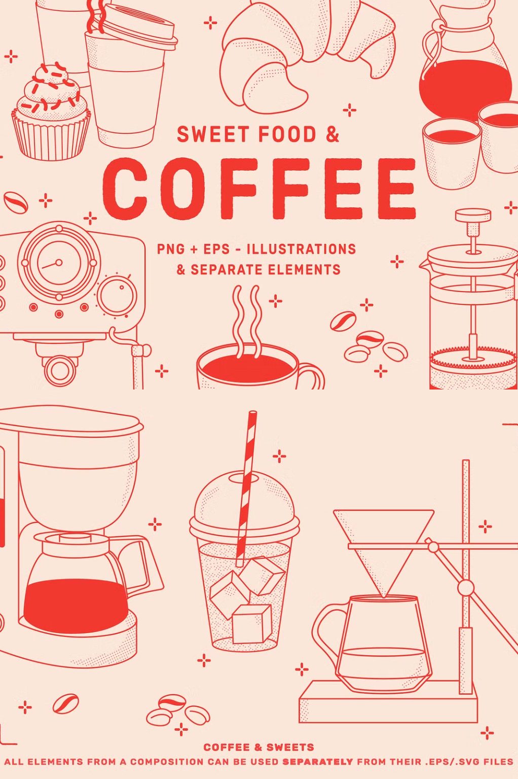Coffee Vector Illustrations - Hecavi - Illustrations Inspiration Website