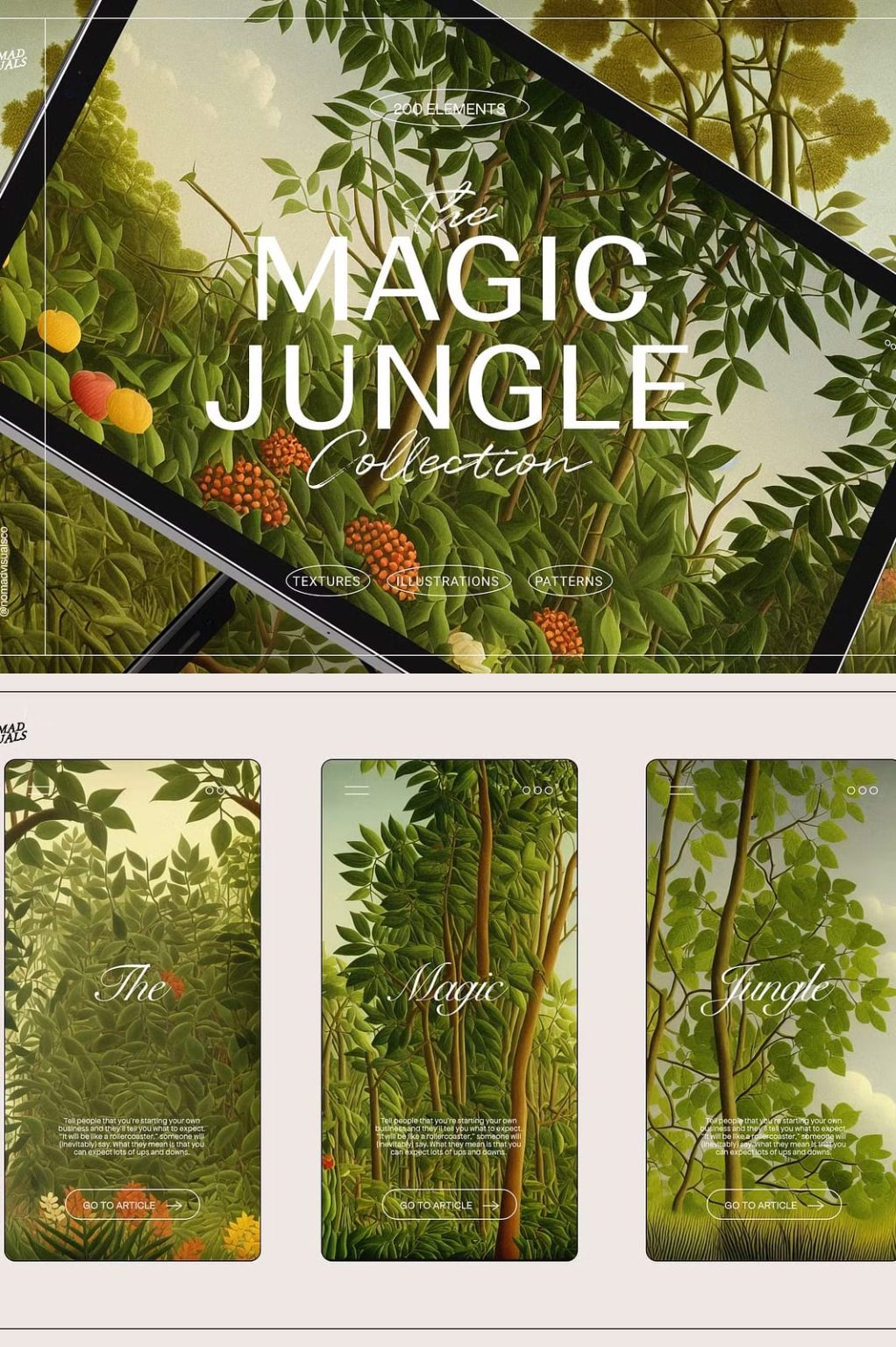 Magic Jungle - Hecavi - Illustrations Inspiration Website