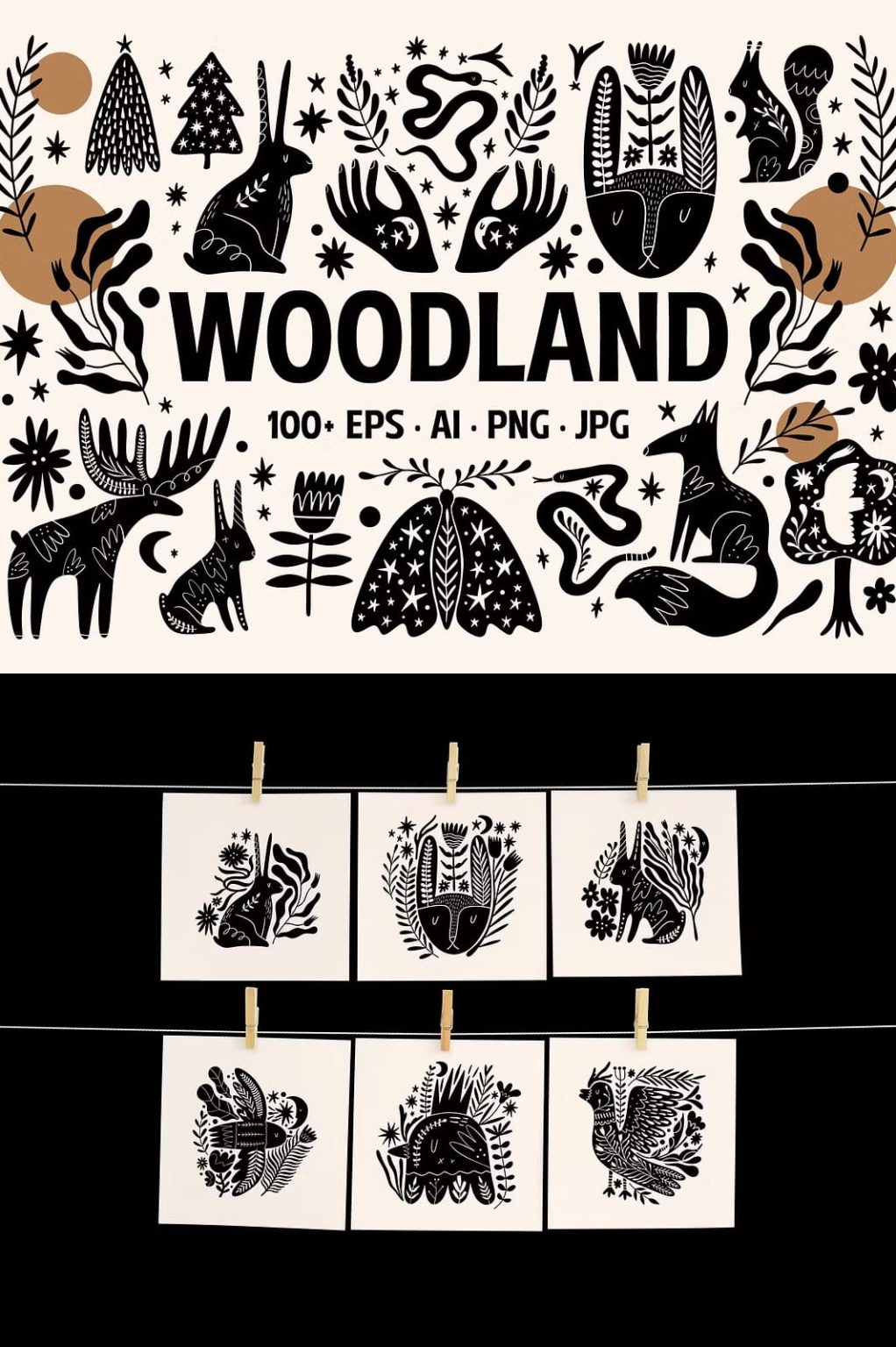 Woodland Bundle - Hecavi - Illustrations Inspiration Website
