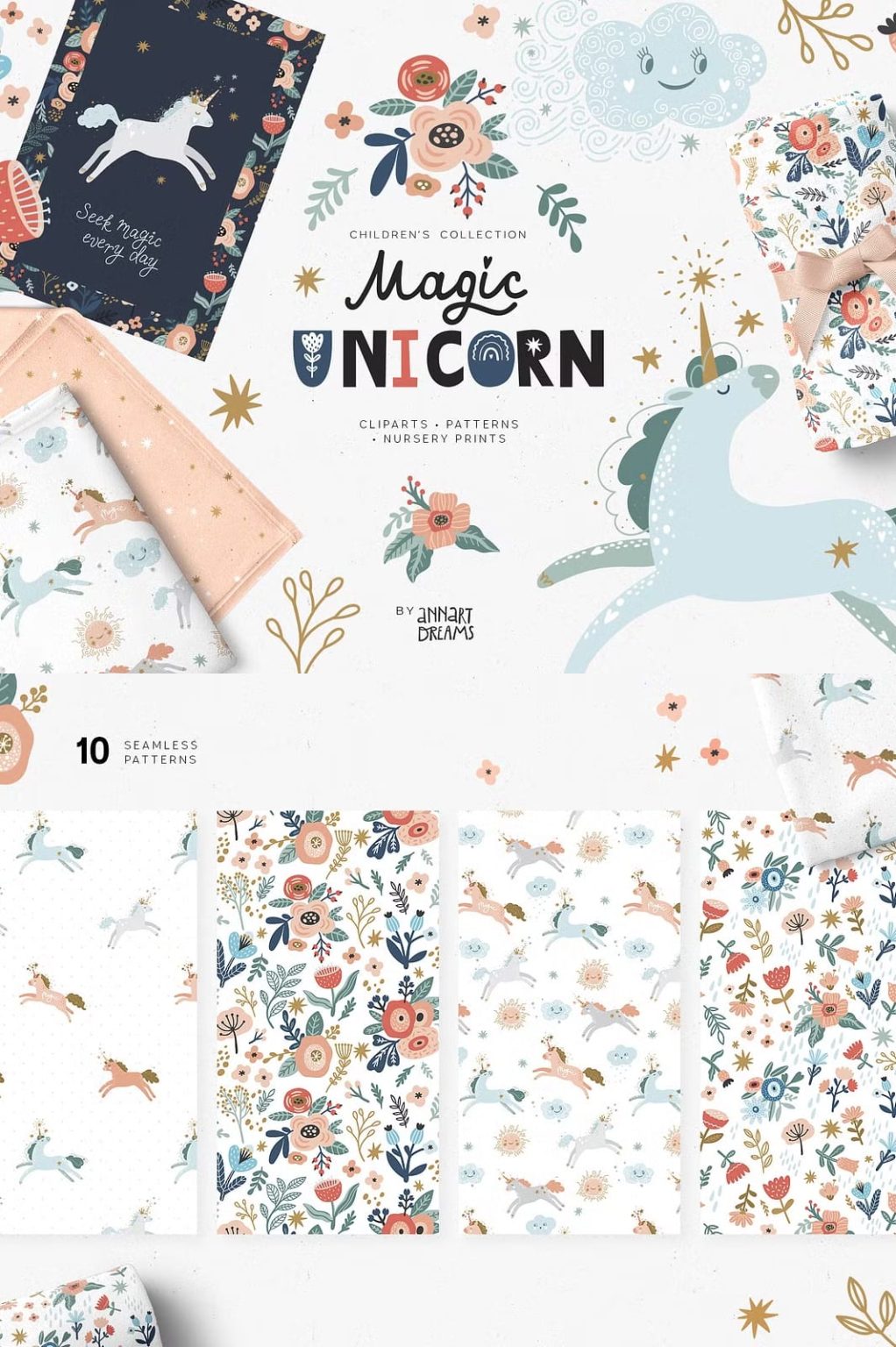 Magic Unicorn - Hecavi - Illustrations Inspiration Website