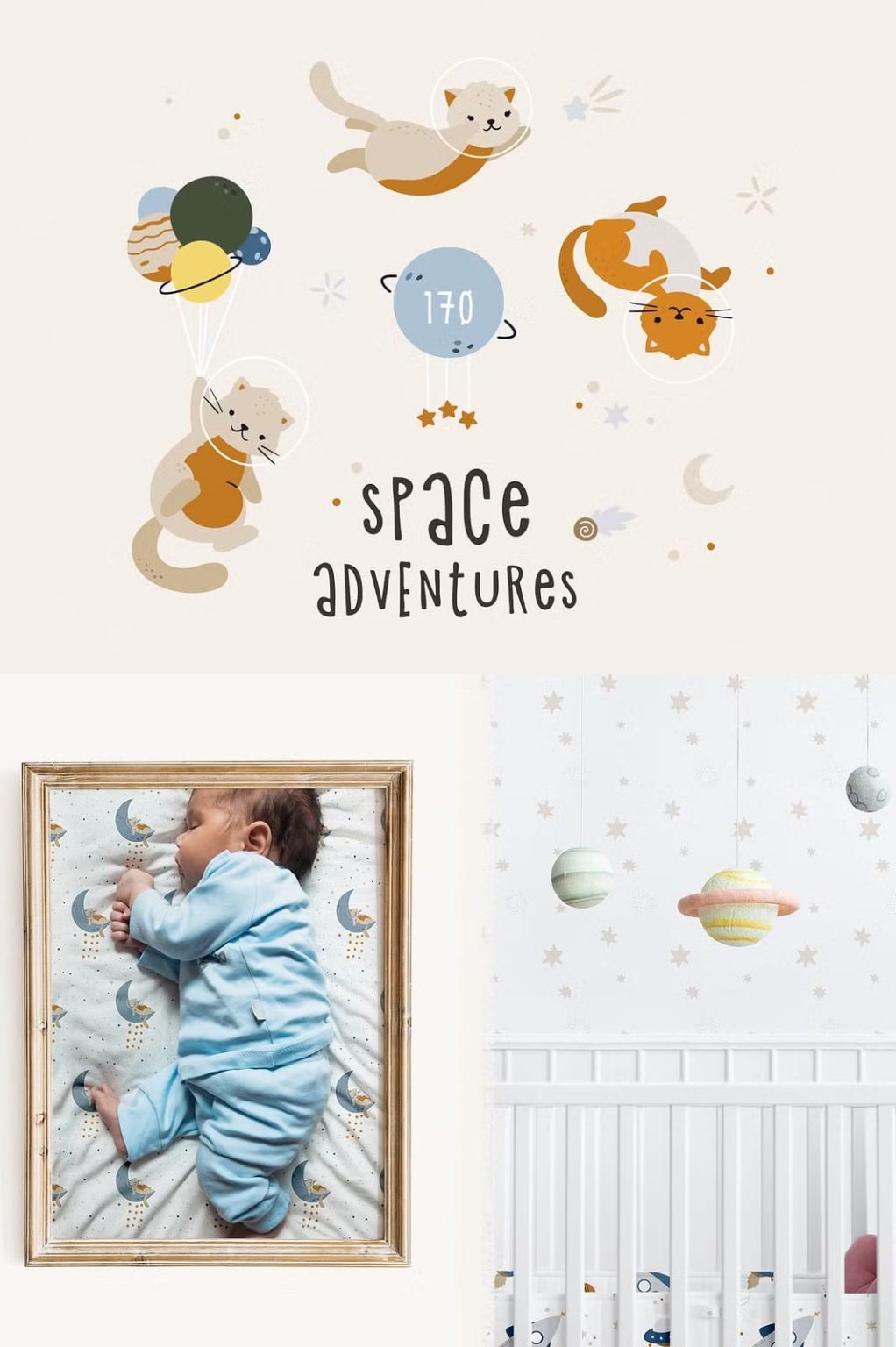 Space Adventures Graphic Collection - Hecavi - Illustrations ...