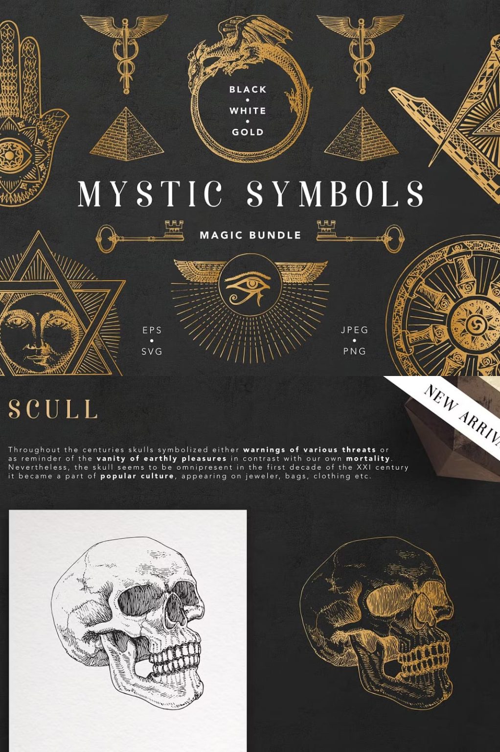 MYSTIC SYMBOLS Magic Collection - Hecavi - Illustrations Inspiration ...