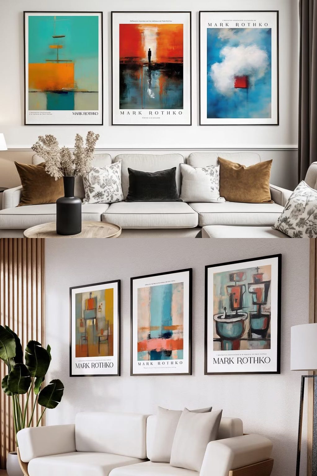Art Poster Inspired by Mark Rothko - Hecavi - Illustrations Inspiration ...