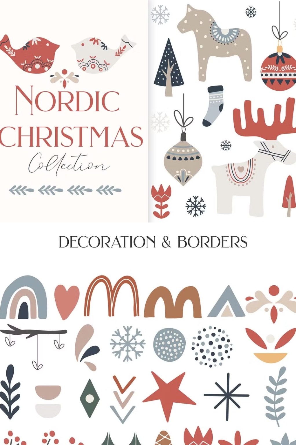 Nordic Christmas Collection - Hecavi - Illustrations Inspiration Website