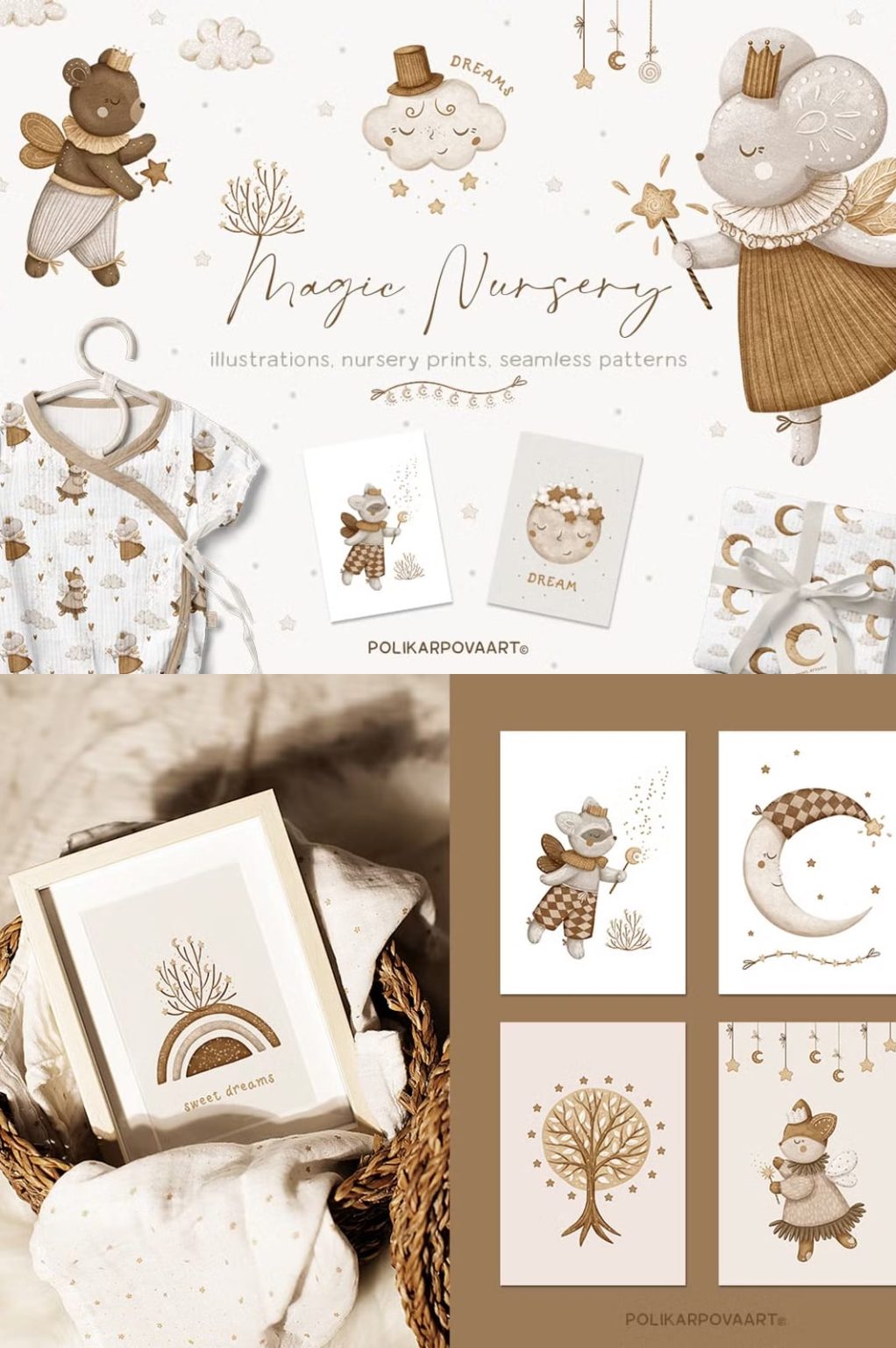Magic Nursery. Baby Collection - Hecavi - Illustrations Inspiration Website