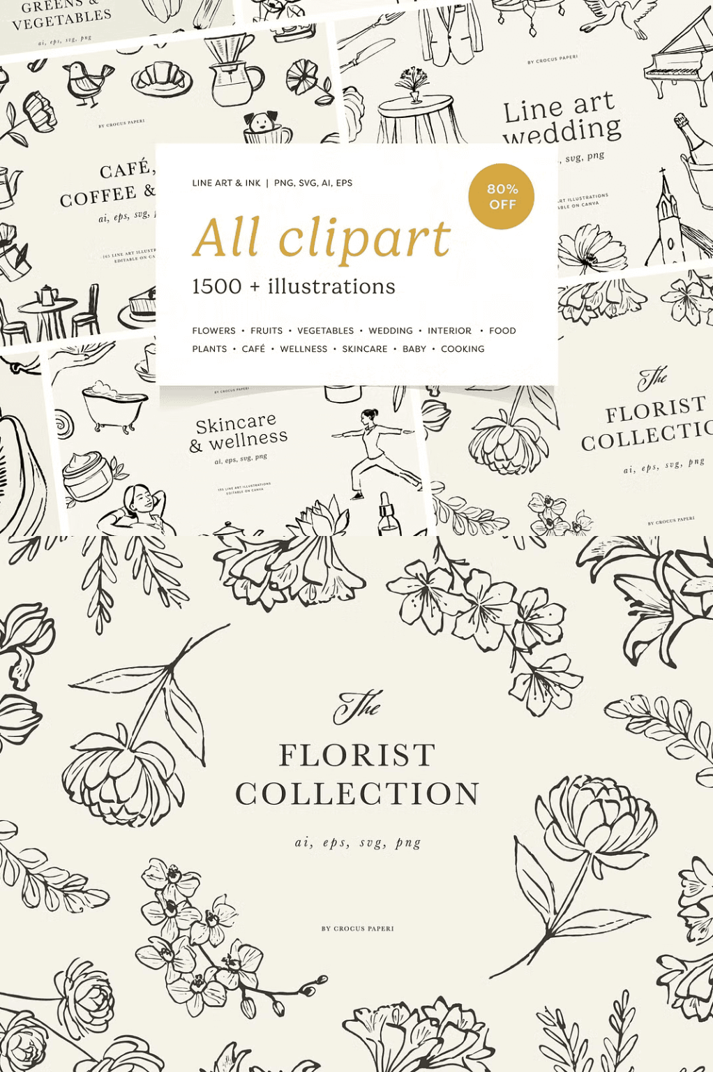 1500+ All Illustrations Bundle - Hecavi - Illustrations Inspiration Website