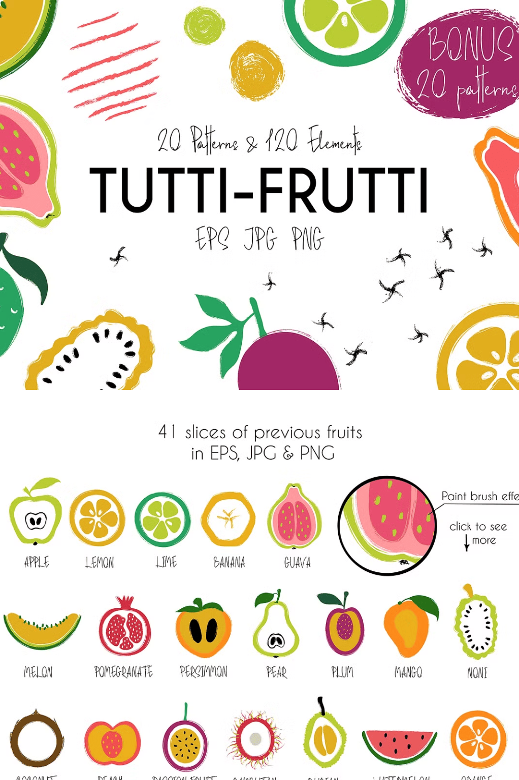 Tutti-Frutti - Hecavi - Illustrations Inspiration Website