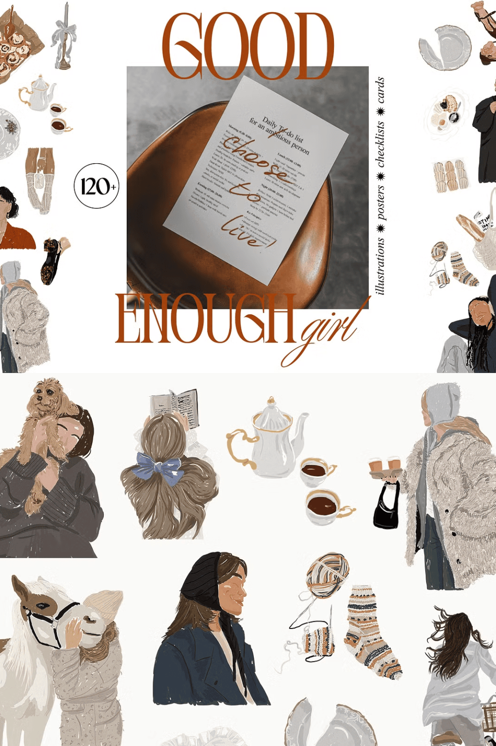 Good Enough Girl - Hecavi - Illustrations Inspiration Website