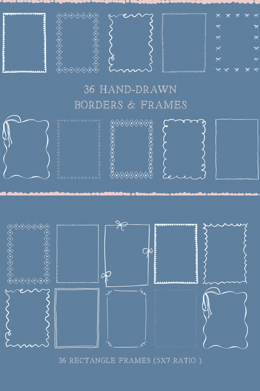 36 Whimsical Hand-Drawn Borders - Hecavi - Illustrations Inspiration ...
